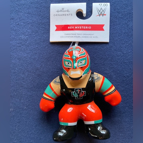 Hallmark | Holiday | Nwt Wwe Rey Mysterio Christmas Ornament Hallmark 4 ...